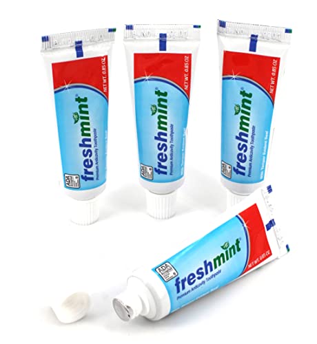 Freshmint® 36 Tubes of 0.85 oz. Premium Anticavity Fluoride Toothpaste with Safety Seal (ADA Accepted)