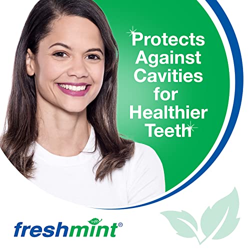 Freshmint® 36 Tubes of 0.85 oz. Premium Anticavity Fluoride Toothpaste with Safety Seal (ADA Accepted)