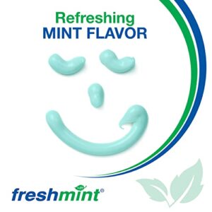 Freshmint® 36 Tubes of 0.85 oz. Premium Anticavity Fluoride Toothpaste with Safety Seal (ADA Accepted)