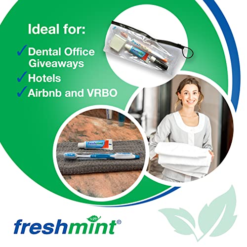 Freshmint® 36 Tubes of 0.85 oz. Premium Anticavity Fluoride Toothpaste with Safety Seal (ADA Accepted)