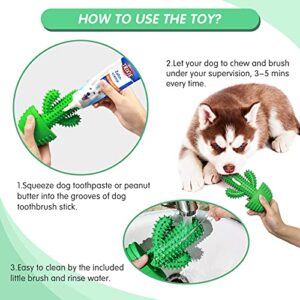 Dog Chew Toys Dog Toothbrush Stick Teeth Cleaning Brush Dental for Medium Large Dog, Puppy Christmas,Easter Birthday Gifts, Outdoor Dog Squeaky Toys for Aggressive Chewers Tough Toys Interactive