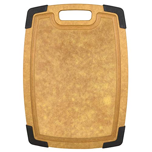 Vellum Wood Paper Composite Cutting Board with Juice Groove, 14-3/4" x 10-5/8" | Dishwasher Safe | Non-Skid