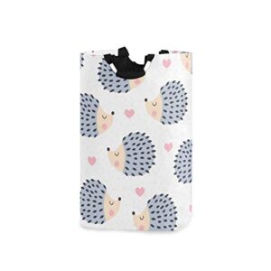 nander laundry basket hedgehog polka dot large hamper foldable bag for dirty clothes organizer laundry bag picnic baskets print toy gift organizer