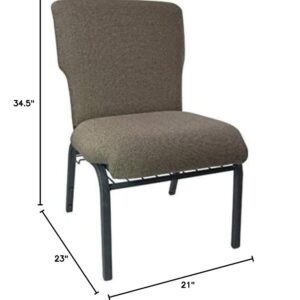 Flash Furniture Advantage Jute Discount Church Chair - 21 in. Wide