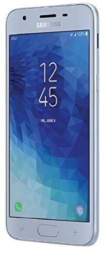 Samsung Galaxy J3 2018 (16GB) 5.0" HD Display, Android 8.0, Verizon Locked 4G LTE Smartphone SM-J337V (Silver) (Renewed)