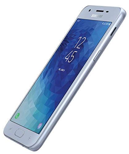 Samsung Galaxy J3 2018 (16GB) 5.0" HD Display, Android 8.0, Verizon Locked 4G LTE Smartphone SM-J337V (Silver) (Renewed)