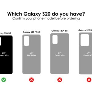 OtterBox COMMUTER SERIES Case for Galaxy S20/Galaxy S20 5G (NOT COMPATIBLE WITH GALAXY S20 FE) - MINT WAY (SURF SPRAY/AQUIFER)