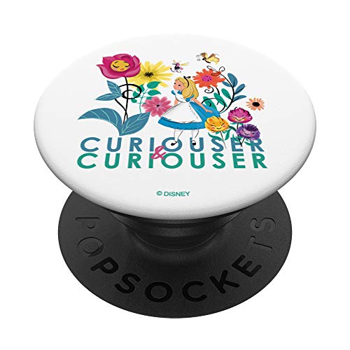 Disney Alice in Wonderland Curiouser & Curiouser PopSockets PopGrip: Swappable Grip for Phones & Tablets