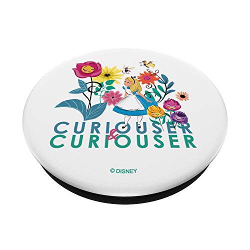 Disney Alice in Wonderland Curiouser & Curiouser PopSockets PopGrip: Swappable Grip for Phones & Tablets