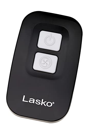 Lasko Metal Commercial Grade Electric Plug-In High Velocity Floor Fan with Wall Mount Option and Remote Control for Indoor Home, Bedroom, Garage, Basement, and Work Shop Use, Black H20660 Large