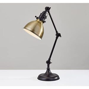 Adesso 3908-26 Desk Lamp, 60", Black