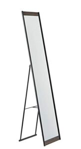 adesso wk1113-15 albert floor mirror, black