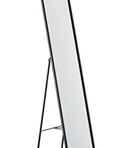 Adesso WK1113-15 Albert Floor Mirror, Black