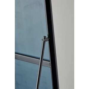 Adesso WK1113-15 Albert Floor Mirror, Black