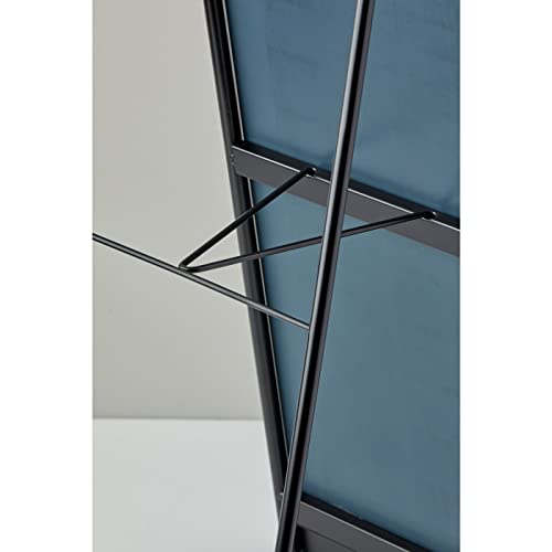 Adesso WK1113-12 Albert Floor Mirror, Black