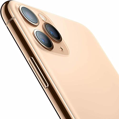 Apple iPhone 11 Pro Max, US Version, 256GB, Gold - Unlocked (Renewed)