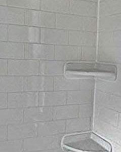 Daltile Restore 8-1/2 in. x 8-1/2 in. x 2-5/8 in. Ceramic Wall Mounted Corner Shelf in Bright White