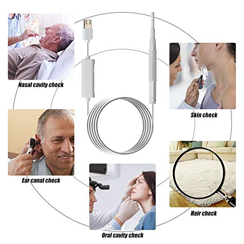 Digital Ear Scope Otoscope, Cainda Ear Camera with Earwax Remover Tools, USB Ear Cleaner Endoscope with WiFi Box, Suit for iPhone Android Mac Windows