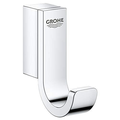 GROHE 41039000 Selection Robe Hook, Starlight Chrome