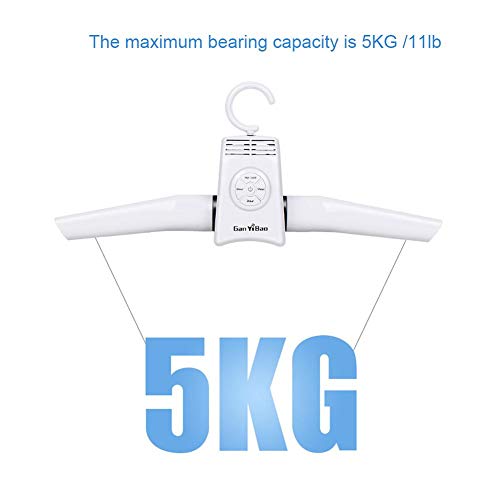 Travel Portable Foldable Electric Clothes Drying Hanger Dryer Rack Machine US Plug 110-240V for Home Office