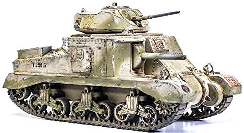 Airfix M3 Grant/Lee 1:35 WWII Military Tank Armor Plastic Model Kit A1370