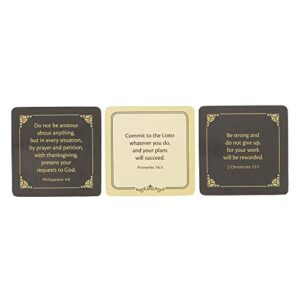 Christian Art Gifts Scripture Prayer Cards In Tin | A Word For Today – 50 Double Sided Cards | Bible Verse Encouraging Gift for Men and Women