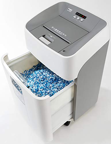 Dahle ShredMATIC SM 300 Auto-Feed Paper Shredder, 300 Sheet Locking bin, Oil-Free, Jam Protection, Security Level P-4, 3-5 Users