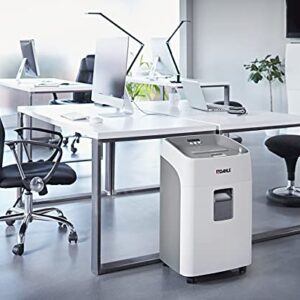 Dahle ShredMATIC SM 300 Auto-Feed Paper Shredder, 300 Sheet Locking bin, Oil-Free, Jam Protection, Security Level P-4, 3-5 Users