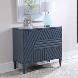 Uttermost 25383 Colby Drawer Chest Blue