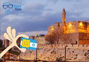 israel sim card kit from pelephone, 30 days unlimited israel calls,text & data*