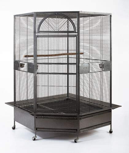 Seny Parrot Escape Jumbo Corner Bird Cage Aviary (X-Large)