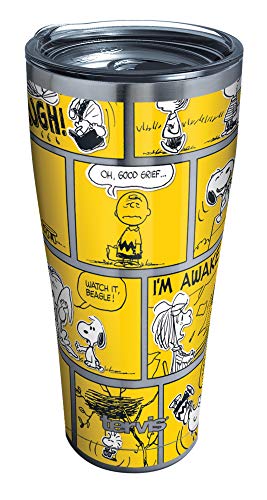 Tervis Peanuts-70th Comic Strip Triple Walled Insulated Tumbler, 1 Count (Pack of 1), Stainless Steel