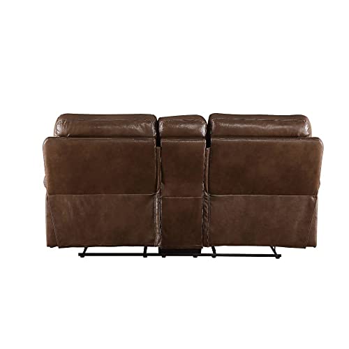 Acme Furniture Aashi Love Seats, Brown