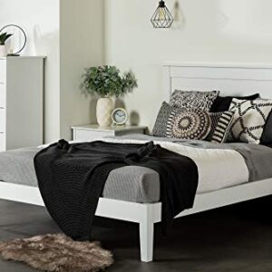 South Shore Vito Platform Bed-Full-White