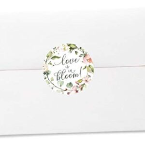 Set of 10 Watercolor Floral I Can't Tie the Knot without You Cards with Envelopes and Seals, Wedding Party Proposal Cards, Propose to your Bridesmaids, Maid of Honor, Matron of Honor, Flower Girl