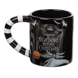 Jack Skellington & Sally Disney 2-Piece Ceramic Mug Set