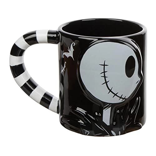 Jack Skellington & Sally Disney 2-Piece Ceramic Mug Set