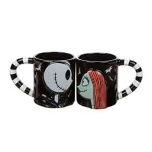 Jack Skellington & Sally Disney 2-Piece Ceramic Mug Set