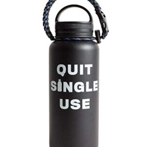 United By Blue - Quit Single Use REI Limited Edition 32 oz. Insulated Steel Water Bottle