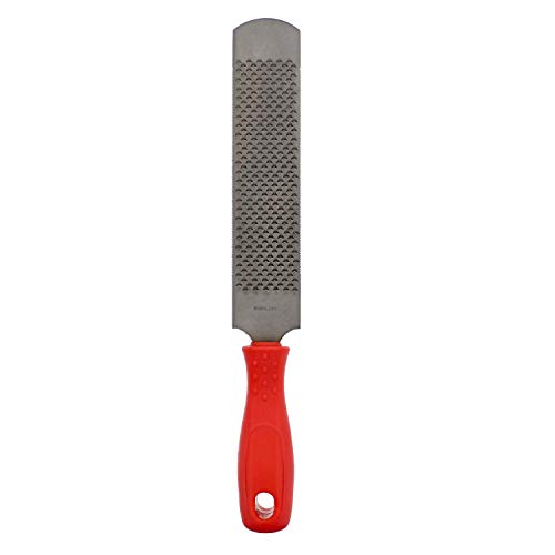 Rural365 Farrier Rasp File and Rubber Handle - Mini Rasp Hoof File Equine Hoof Rasp for Horses, Pig Hoof File, Goat Rasp