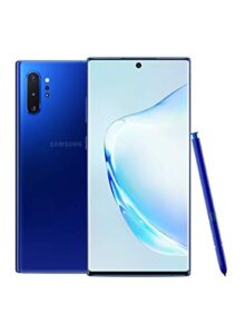 verizon samsung galaxy note10+ 256gb - aura blue - sm-n975uzbavzw (renewed)