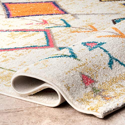 nuLOOM Vivian Moroccan Area Rug, 4' x 6', Multi