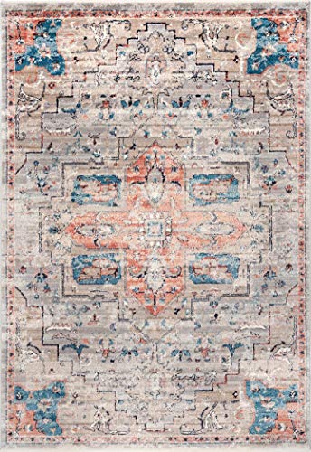 nuLOOM Astra Persian Vintage Area Rug, 10' x 14', Beige