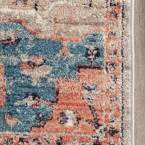 nuLOOM Astra Persian Vintage Area Rug, 10' x 14', Beige