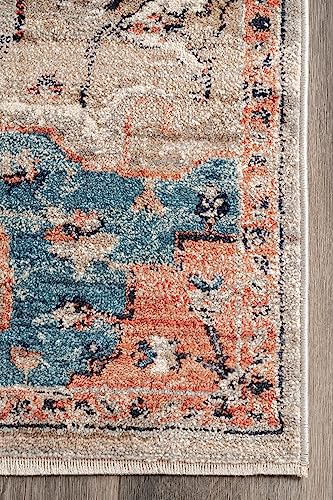 nuLOOM Astra Persian Vintage Area Rug, 10' x 14', Beige