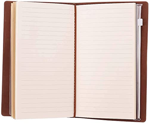 Grandma to Granddaughter Leather Journal - Laugh - Love - Live 7.88"x4.7"Writing Notebook - Embossed Vintage Refillable Writing Journal for Christmas,Birthdays