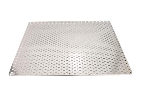 Sunrise Stainless Steel Fryer Crumb Screen Gate (Solid Screen) (13.5"x13.5")