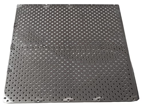 Sunrise Stainless Steel Fryer Crumb Screen Gate (Solid Screen) (13.5"x13.5")