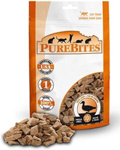 purebites duck freeze-dried treats for cats