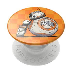 popsockets popgrip: swappable grip for phones & tablets - star wars - bb-8 & d.o.